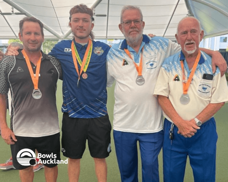Medals shining bright - Bowls Auckland