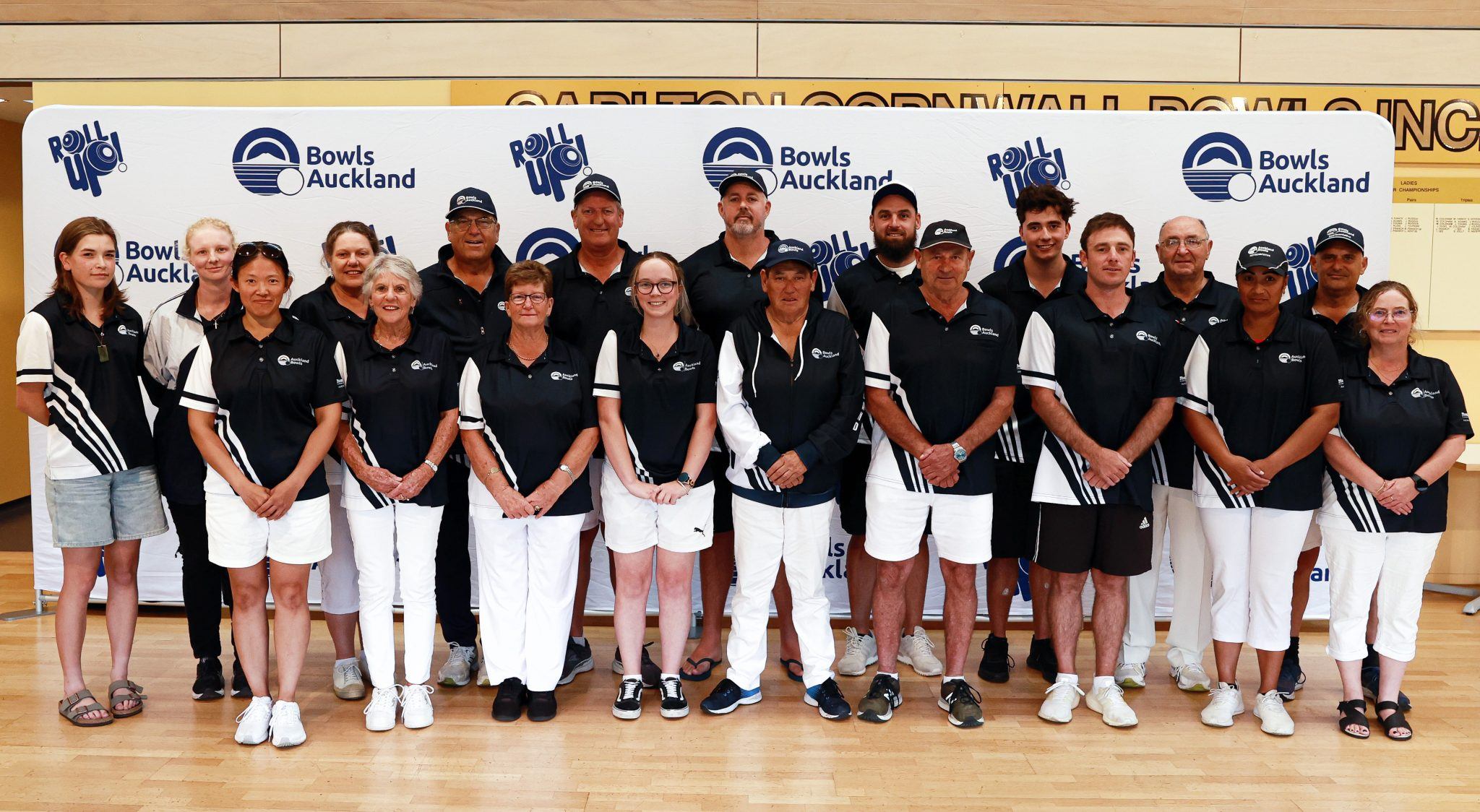 Auckland's rep squads gather to celebrate team spirit - Bowls Auckland
