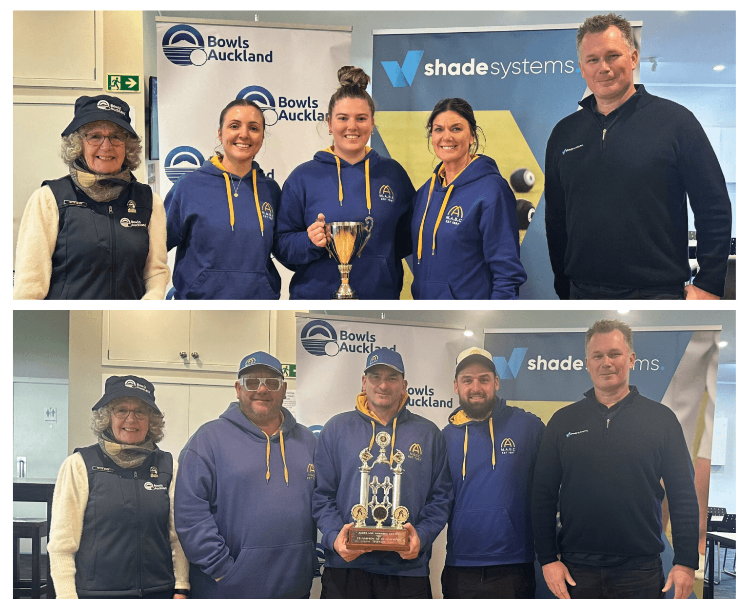 Mt Albert achieve double Triples crown - Bowls Auckland