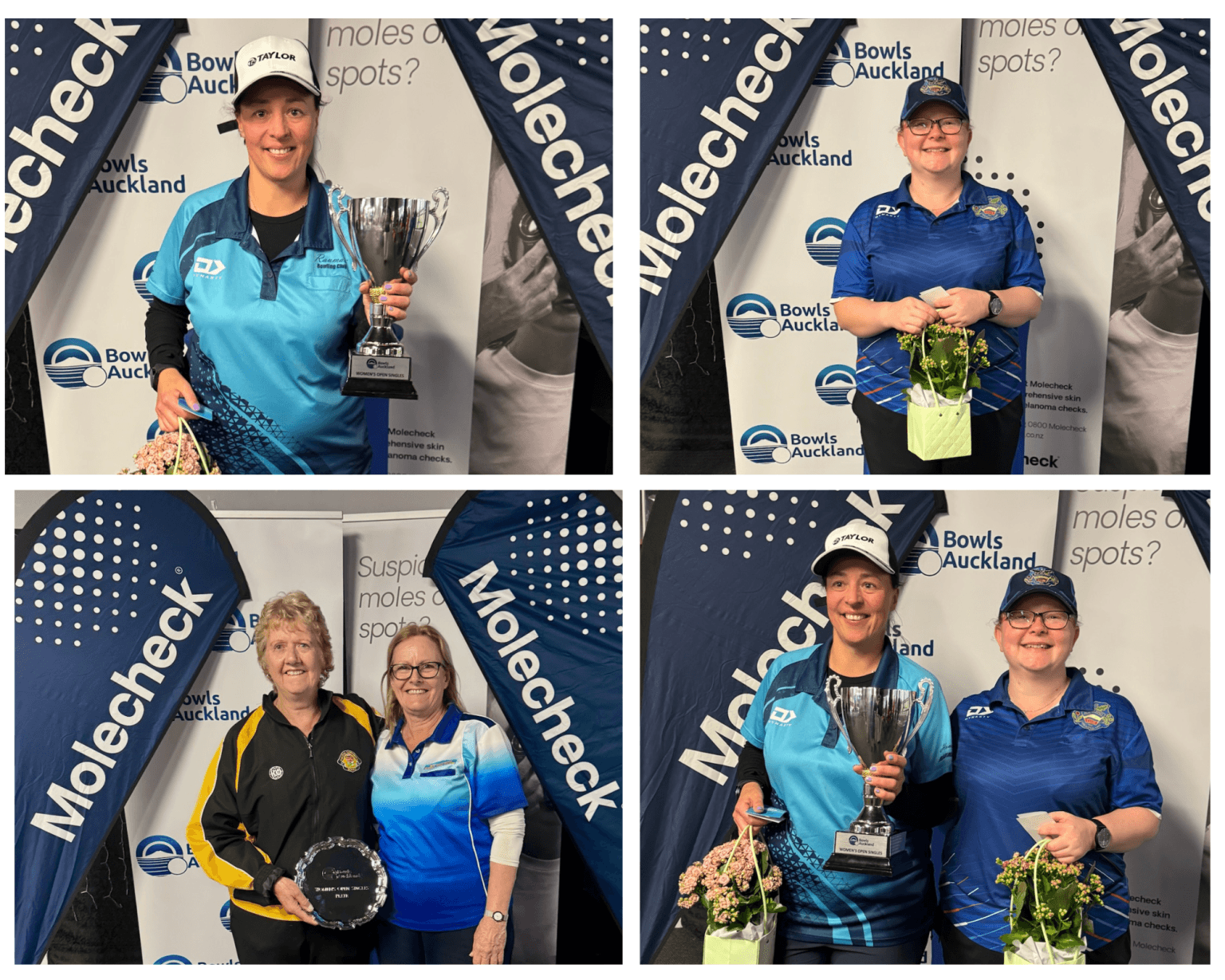 White shines at Molecheck Women’s Open - Bowls Auckland